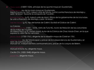 obras de la cultura maya | PPTX