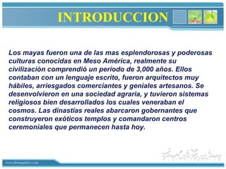 CULTURA MAYA | PPT
