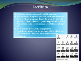 Cultura maya | PPTX