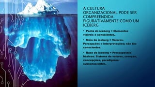 Cultura Organizacional Iceberg