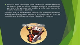 Cultura paisa | PPTX