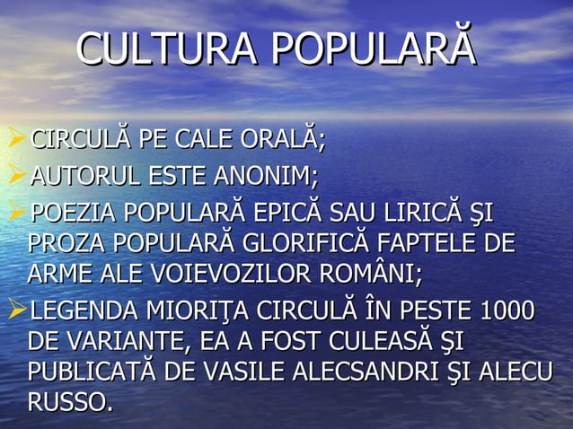 Cultura romaneasca in secolele xiv xvi | PPT