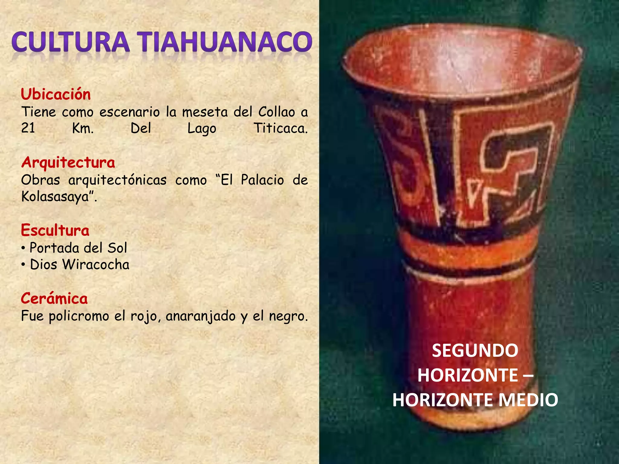 CULTURAS PRE-INCAS | PPTX