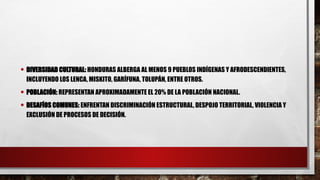Culturas de Honduras para conocimiento de los alumnos | PPTX