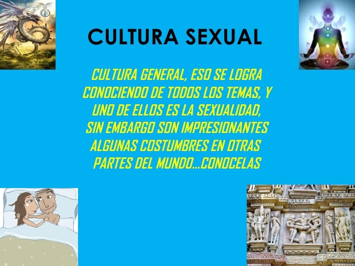 Cultura Sexual