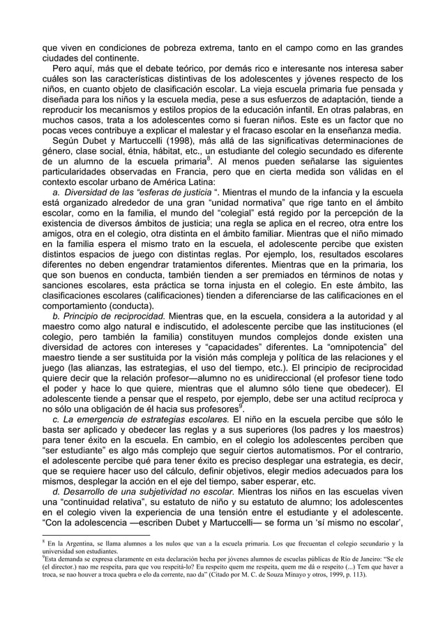 Culturas juveniles y cultura escolar | PDF