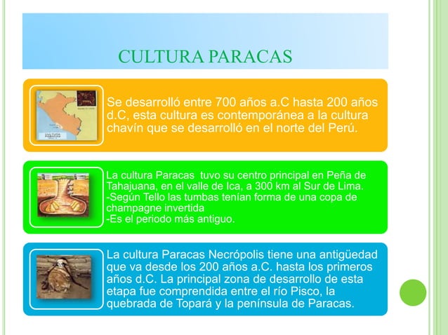 Culturas peruanas | PPTX