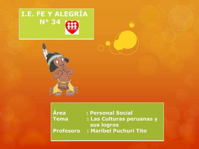 Culturas Peruanas Y Sus Logros Pptx