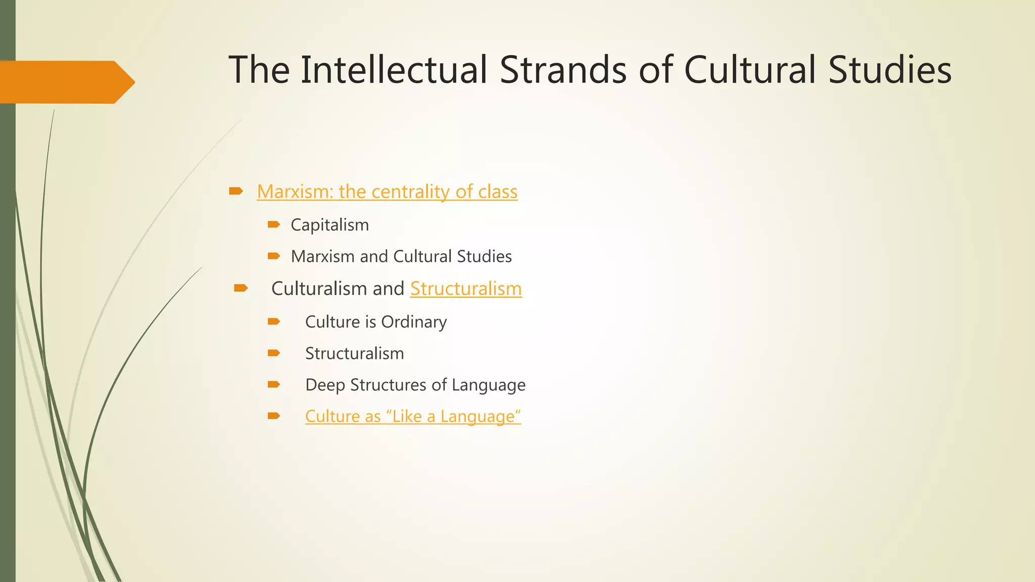 Cultural studies barker & jane ch1 | PPTX