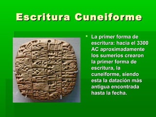 Cultura sumeria | PPT