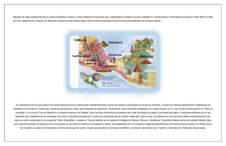 Cultura Tolteca | DOCX