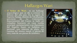 Cultura wari | PPTX