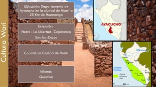 PPT de exposición de la Cultura WARI por estudiantes de primaria | PPTX