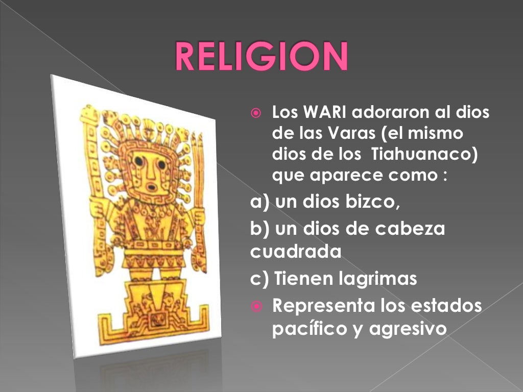 Cultura wari anna paula