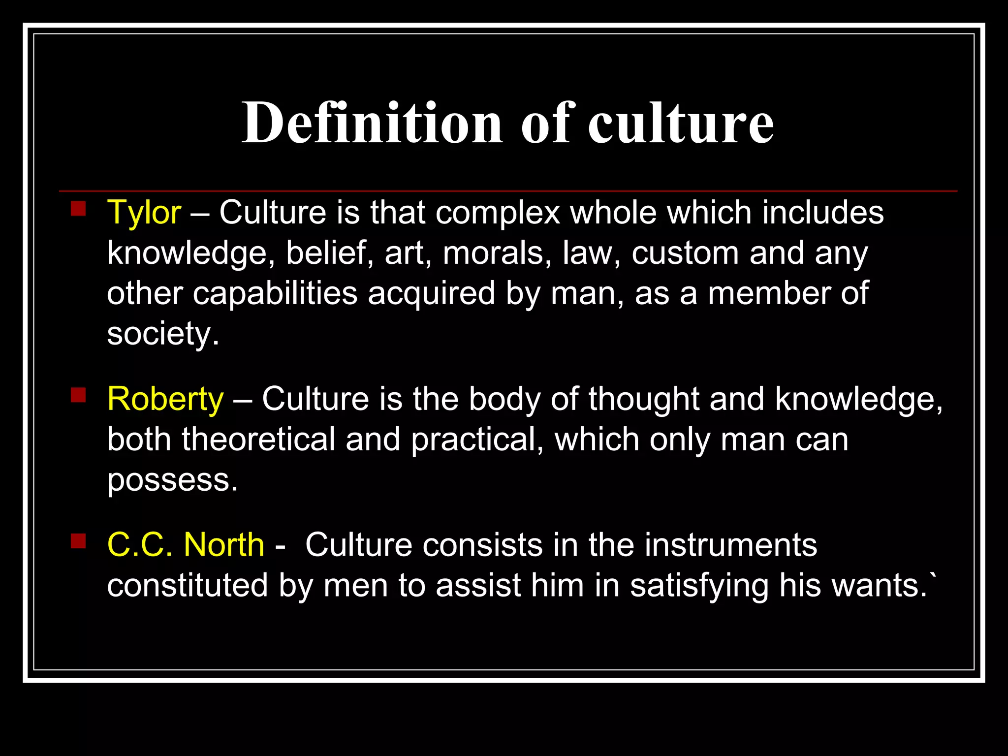Culture | PPT