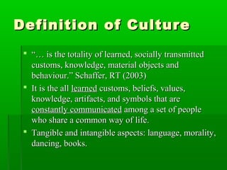 Culture theory | PPT