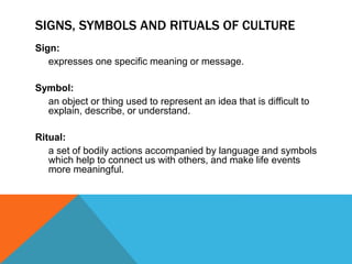 Religion 15 Lesson on Culture and Ritual | PPTX
