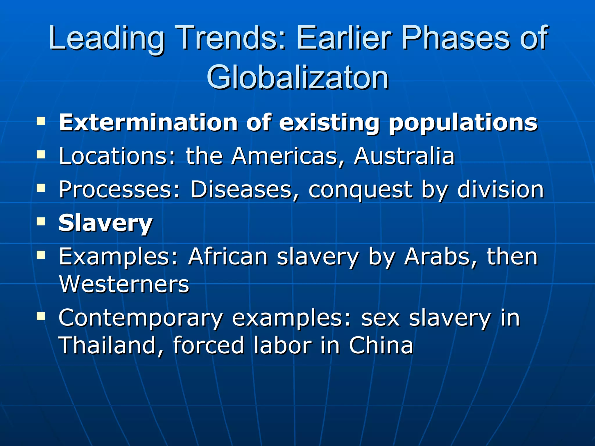 Culture Change, Globalization, and the Future | PPT