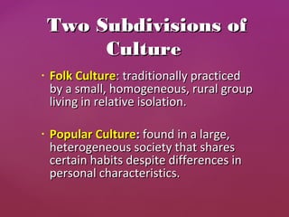 APHG Unit 3: Culture | PPT