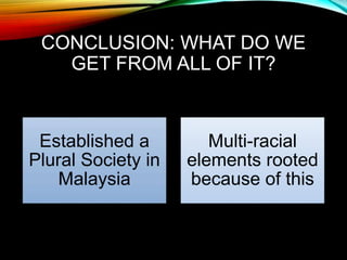Plural Society In Malaysia | PPTX