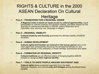 Rights and Culture in ASEAN (Yuyun Wahyuningrum) | PPTX