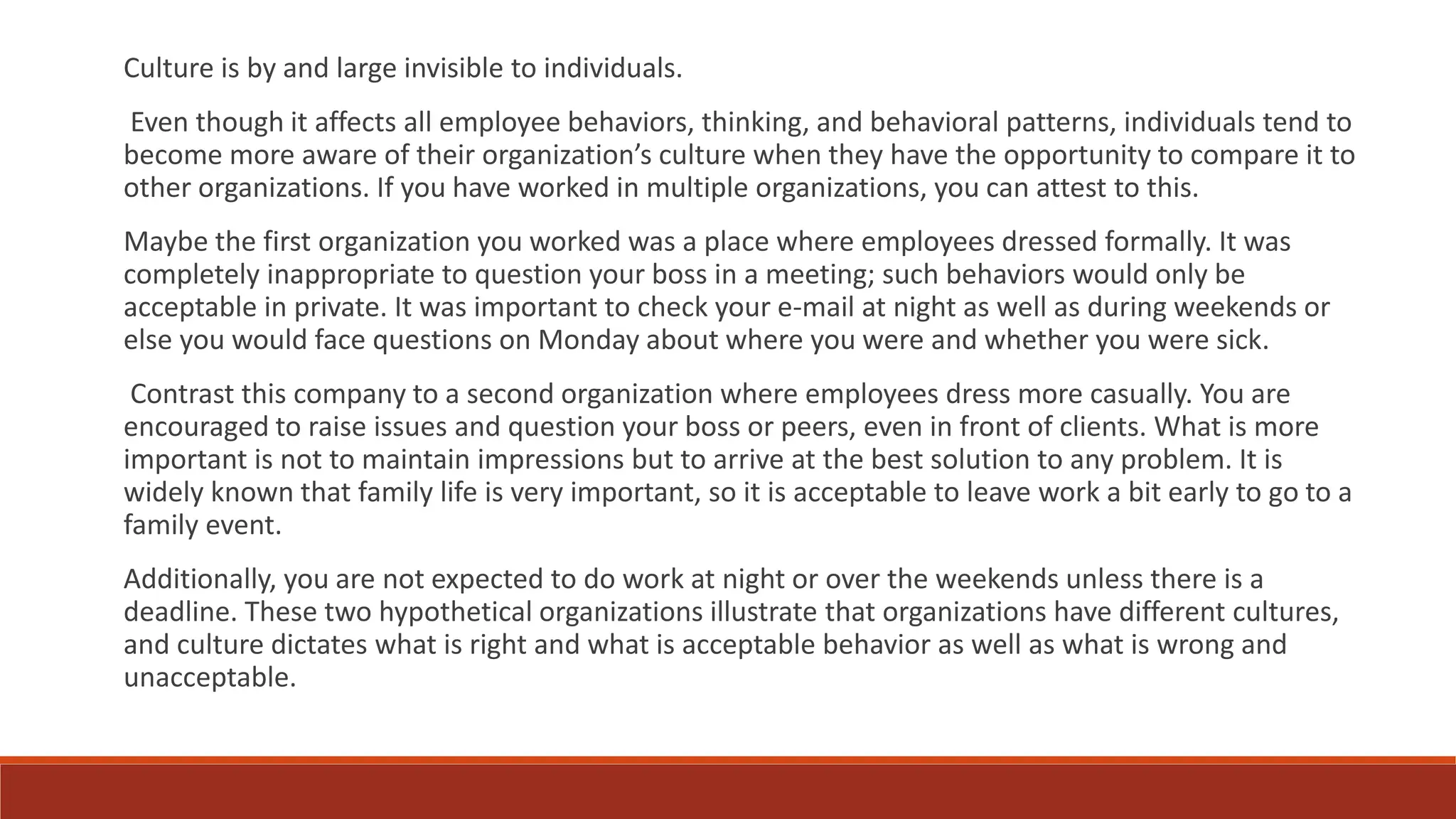 Culture in organization (chapter 1) organizational behaviour | PPTX Culture in organization (chapter 1) organizational behaviour | PPTX