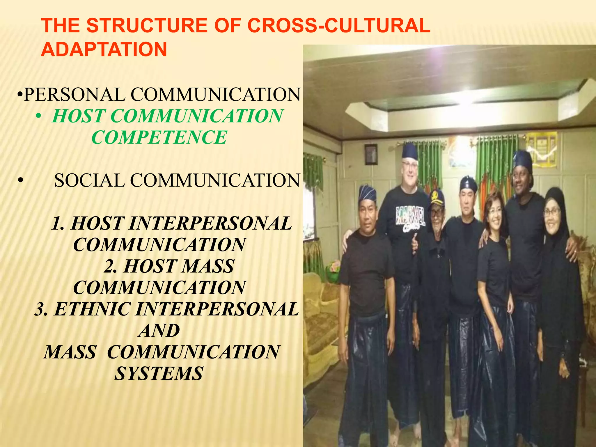 cross-Culture adaptation theory | PPTX