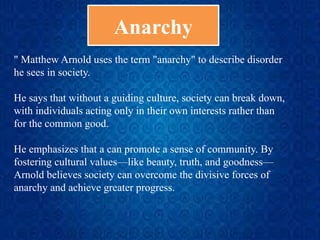 Culture & Anarchy PPT By Zeeshan Ali.pptx