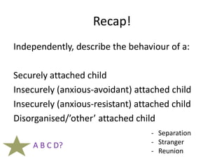 Culture and attachment | PPT