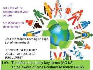 Culture and attachment | PPT
