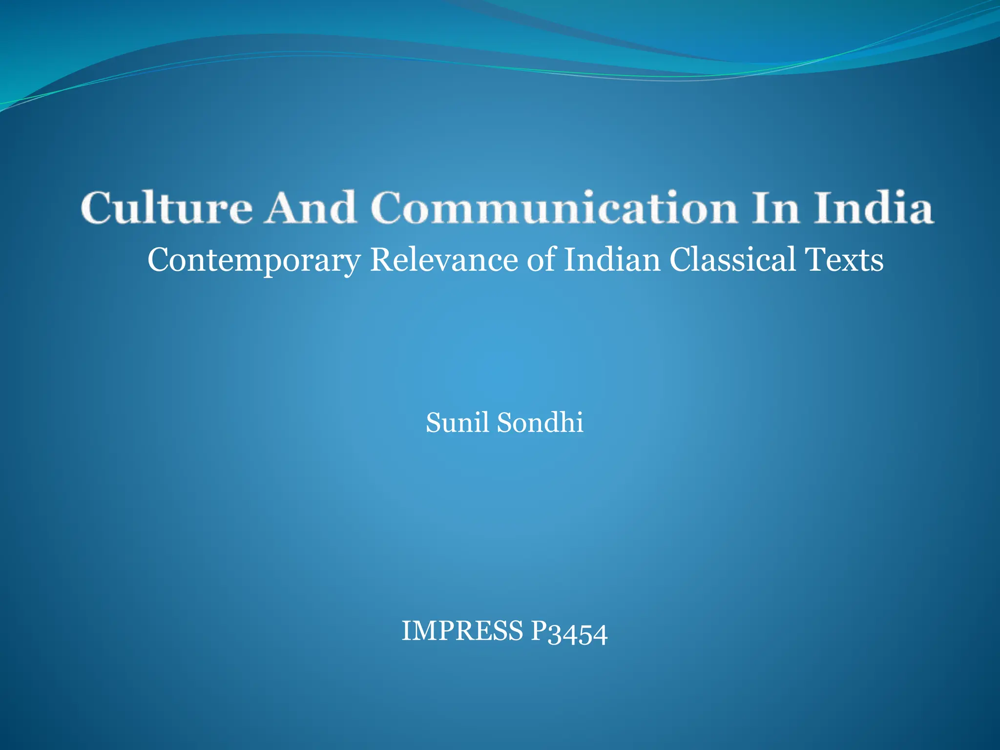 Culture and Communication in India ppt.pptx