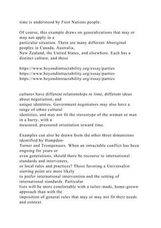 Culture and Conflict Culture is an essential part of conf.docx