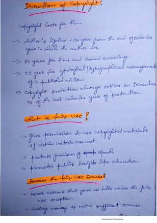 Culture and economic importance of copyright | PDF