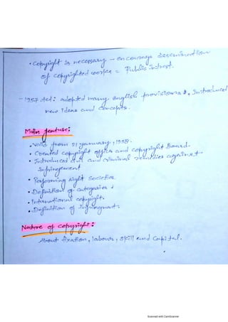 Culture and economic importance of copyright | PDF