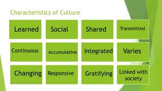 Culture and education | PPTX
