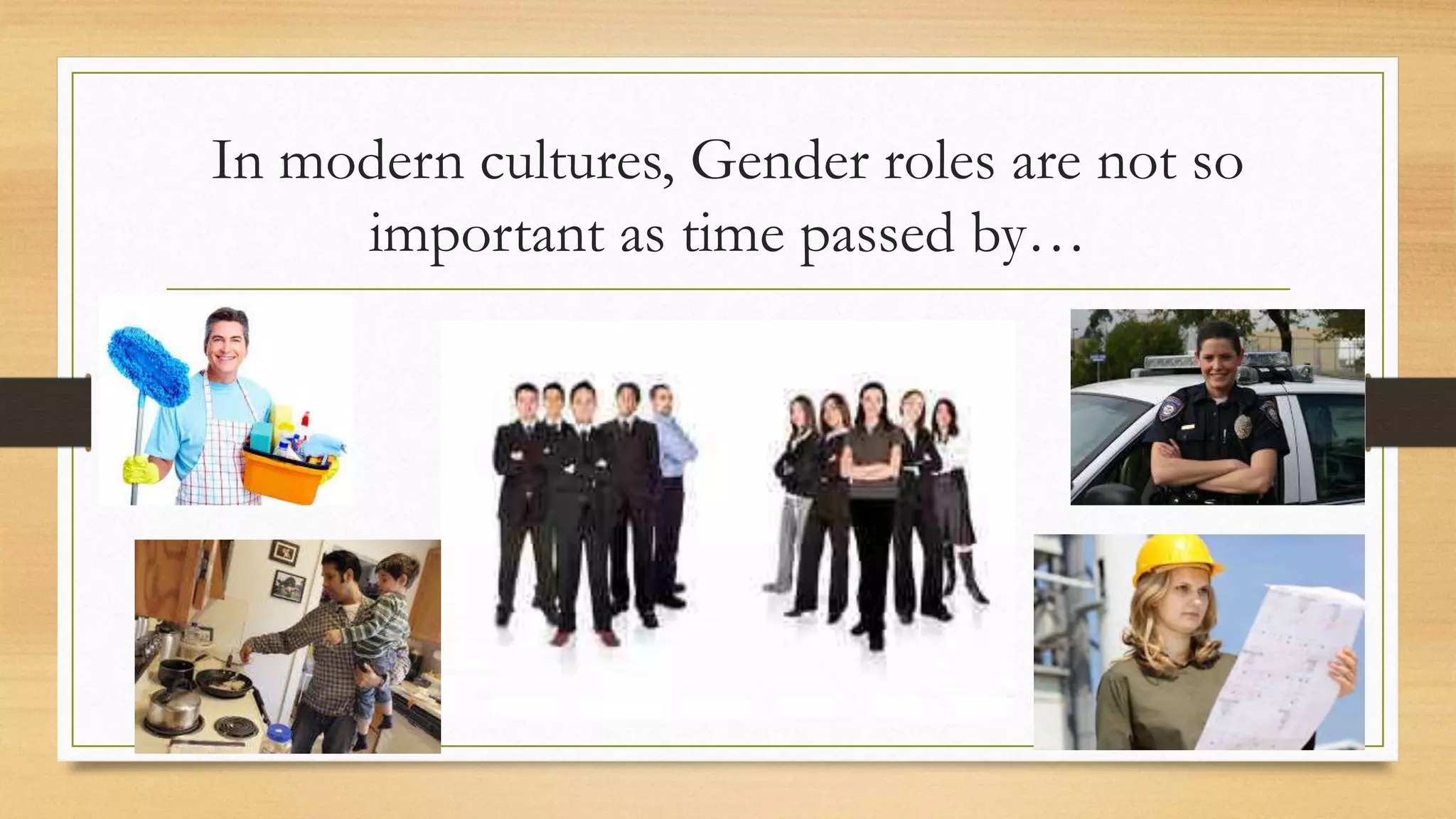 Culture and gender ppt | PPTX