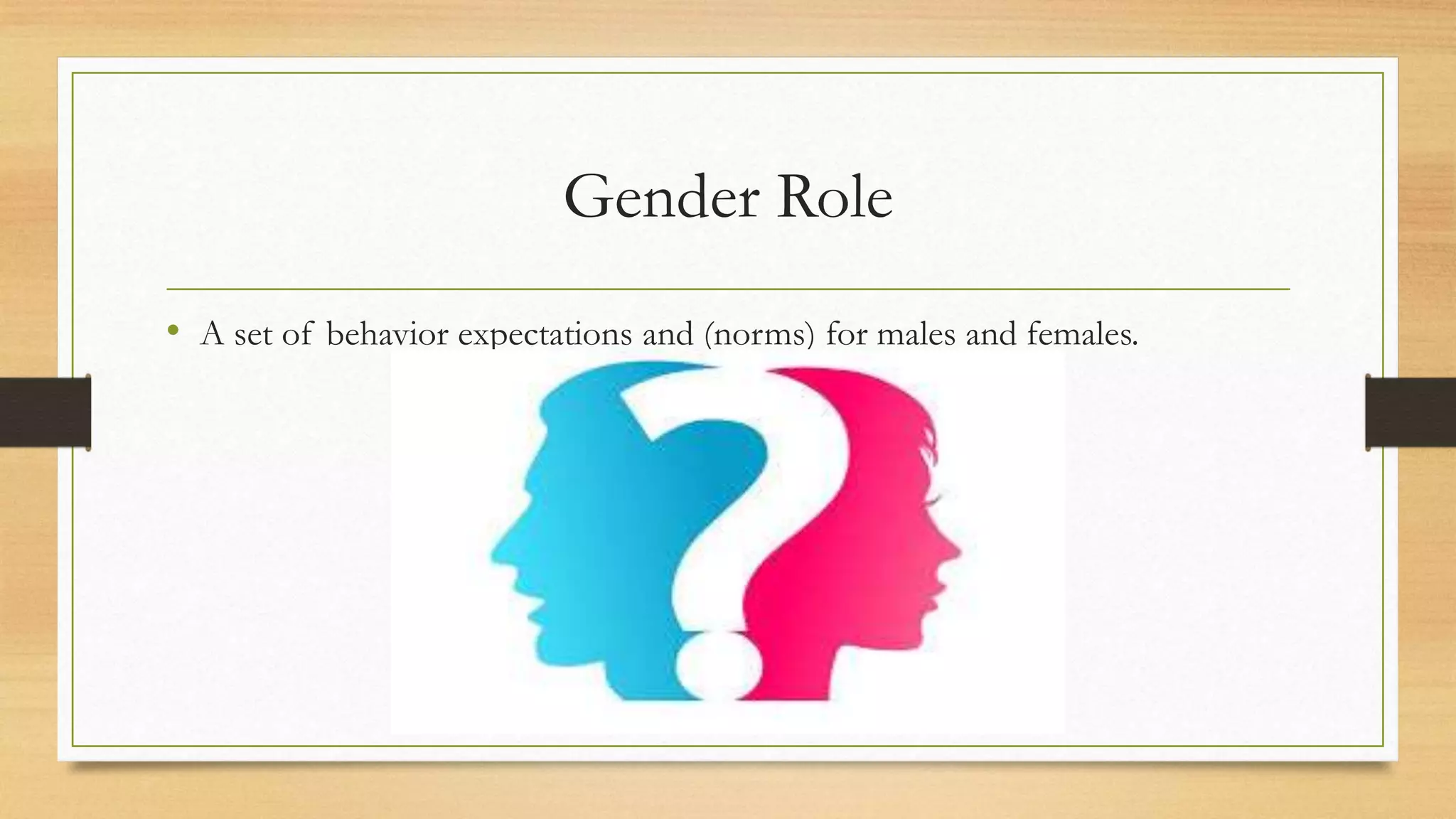 Culture and gender ppt | PPTX