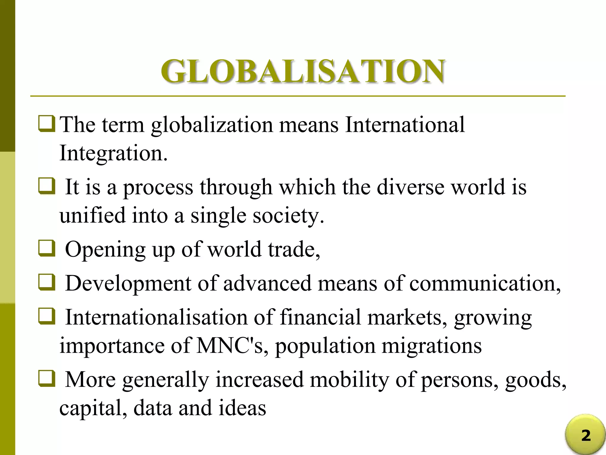 Culture and globalization sociology | PPTX