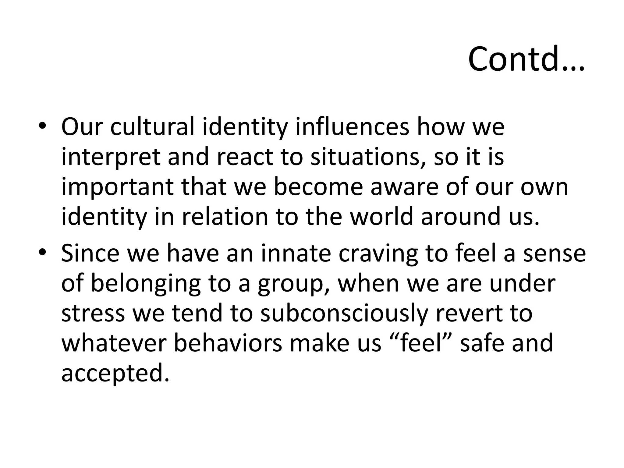 CULTURE AND IDENTITY.pptx A concept of Sociology | PPTX