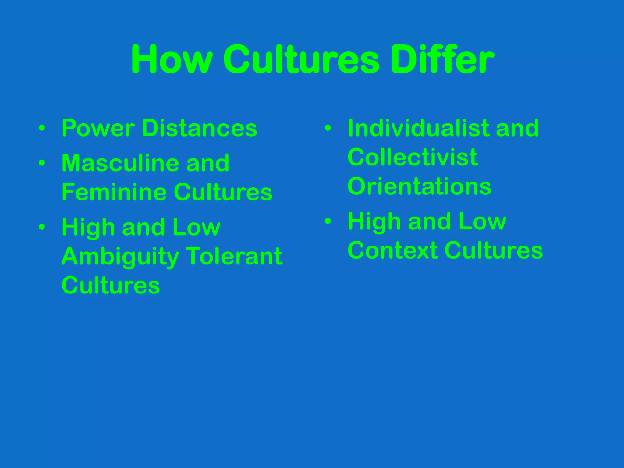 Culture and interpersonal communication | PPTX
