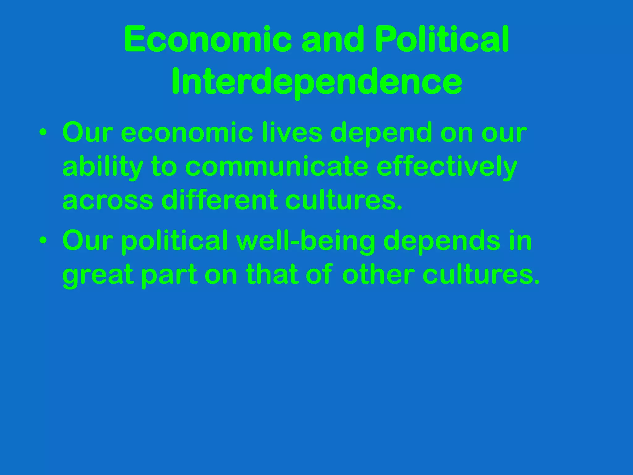 Culture and interpersonal communication | PPTX