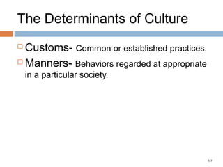 Culture and its differences ppt done | PPT