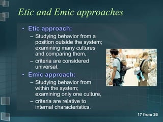 Culture and management | PPTX