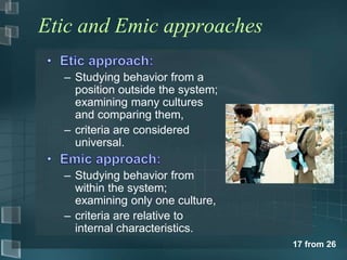 Culture and management | PPTX