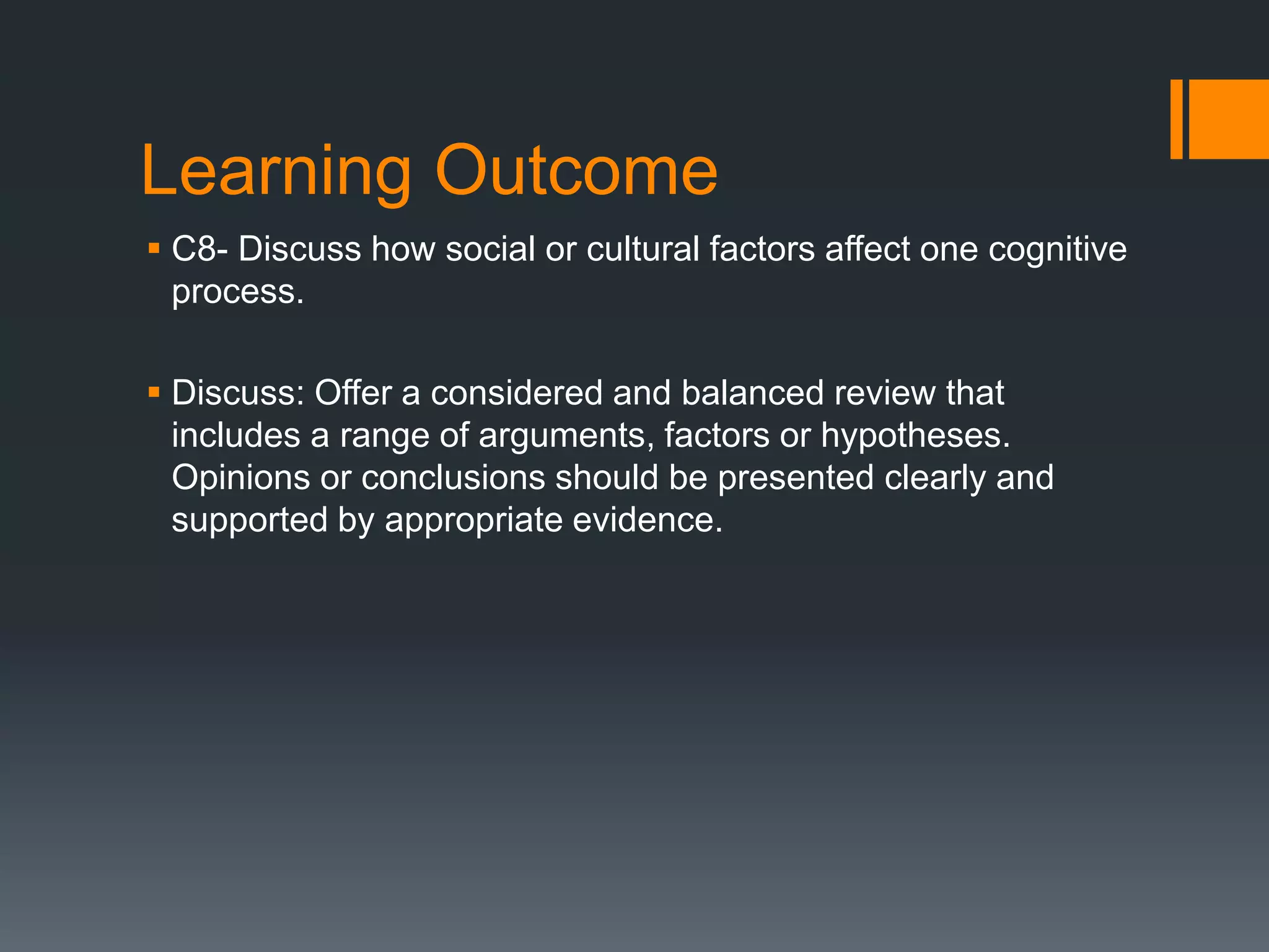 Culture and memory | PPTX