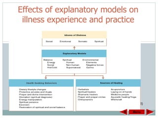 Culture and mental illness 4 | PPT