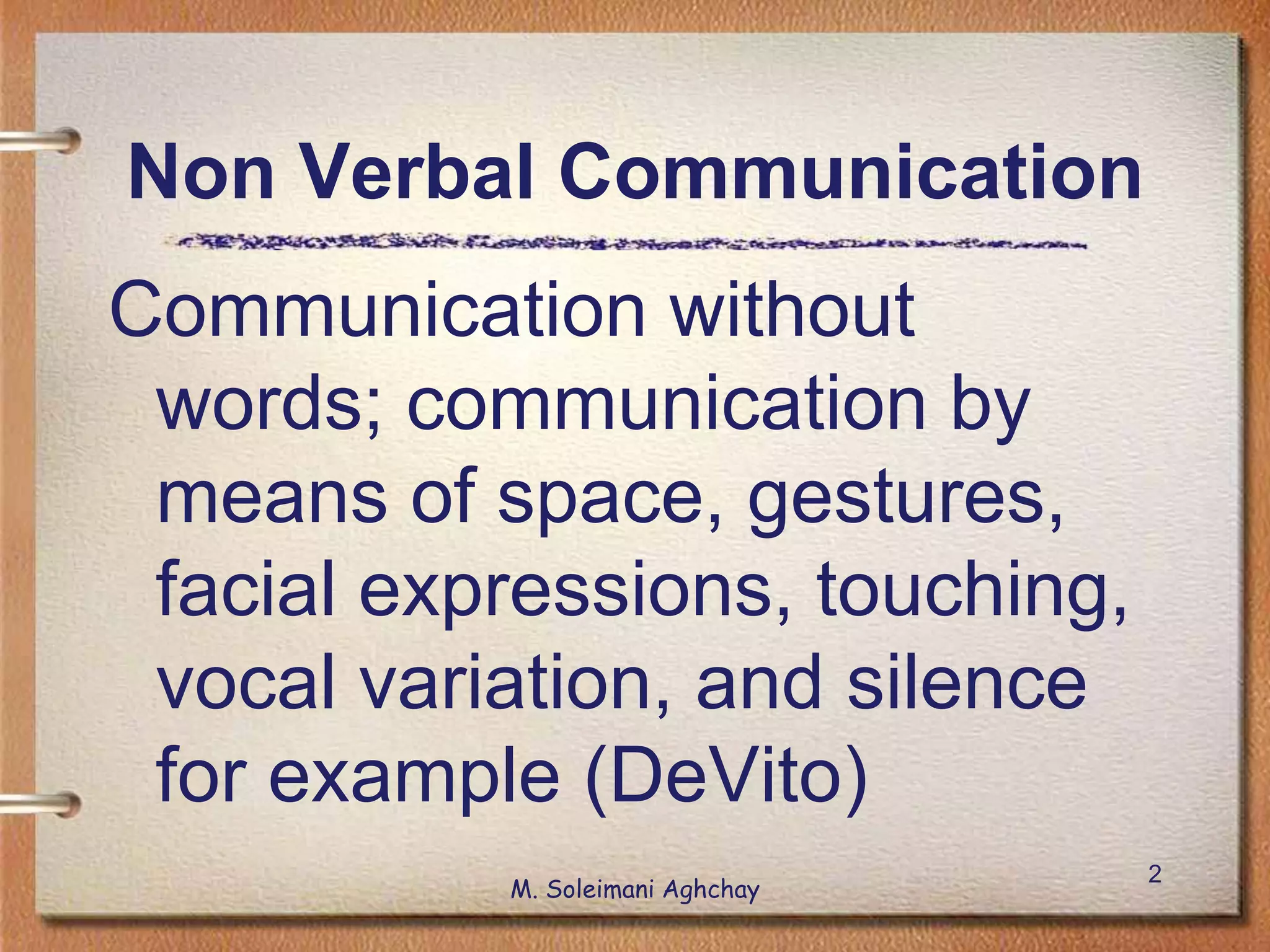 Culture and non verbal communication | PPTX