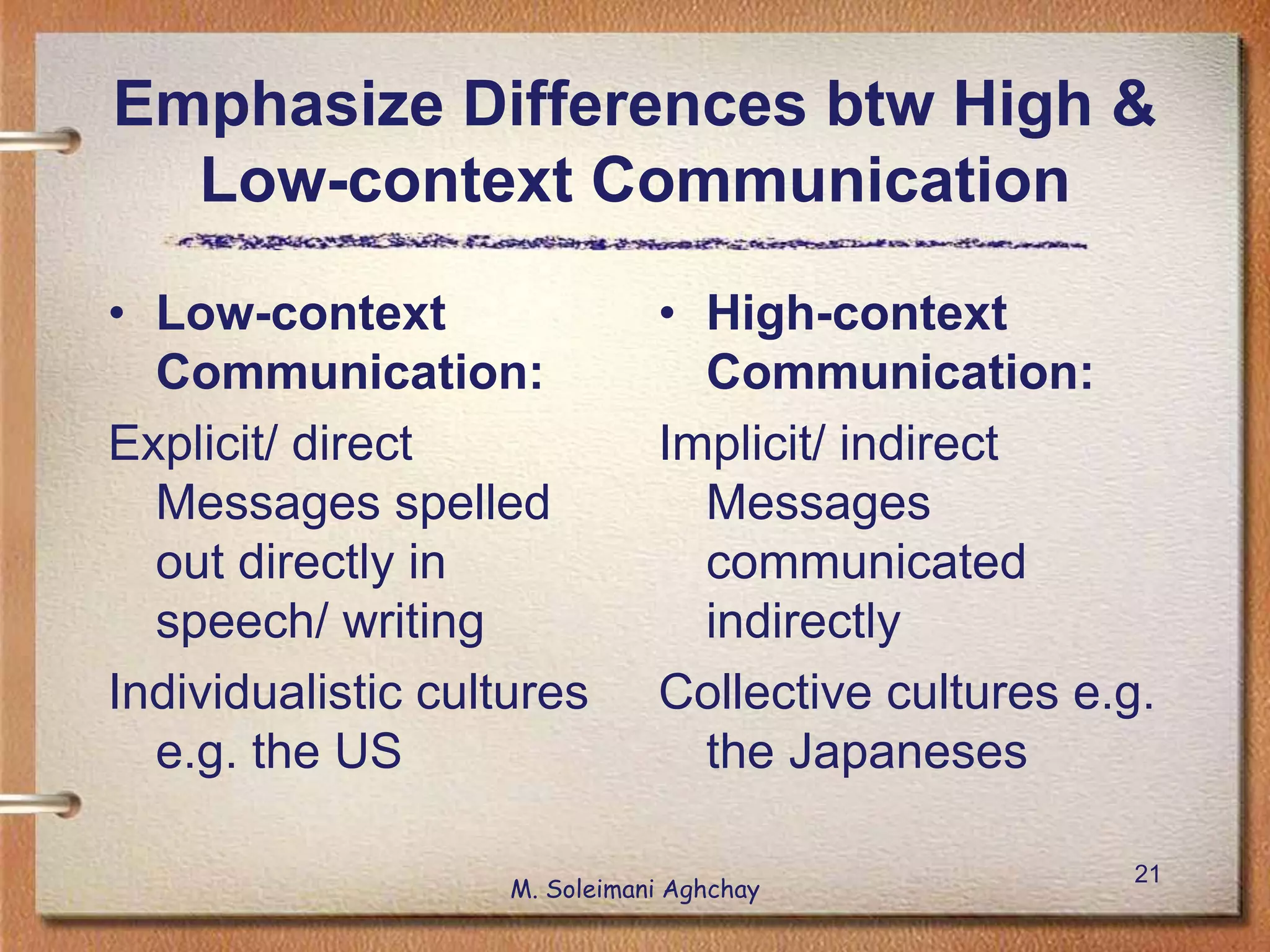 Culture and non verbal communication | PPTX