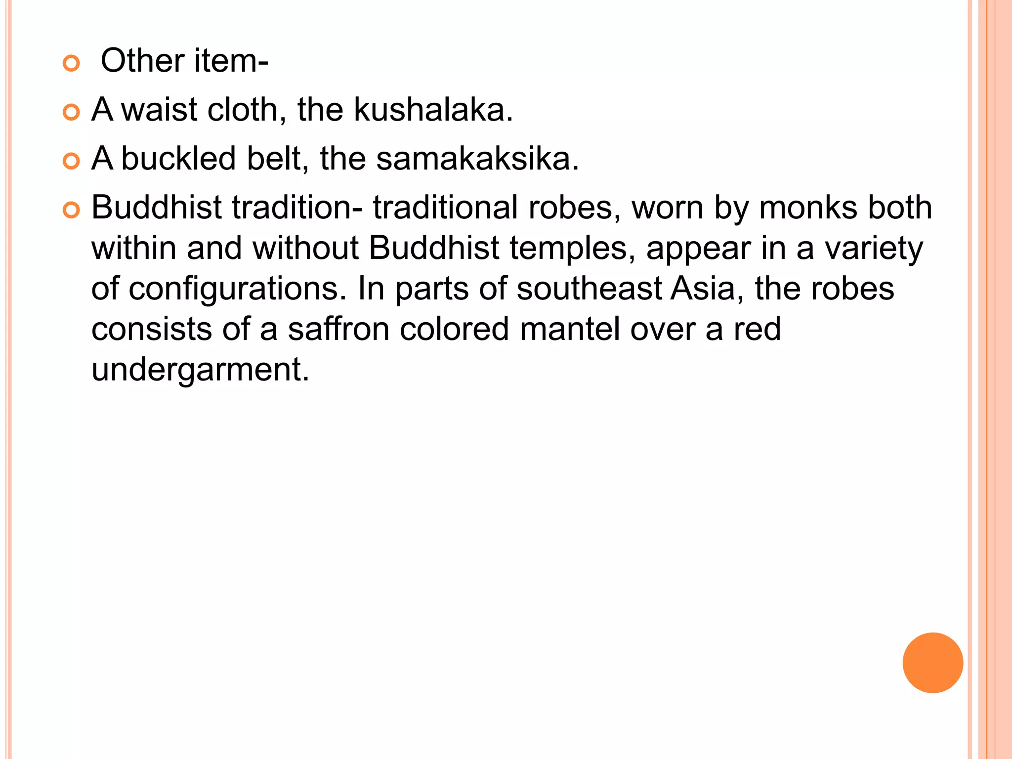 clothing for different culture and religion | PPTX