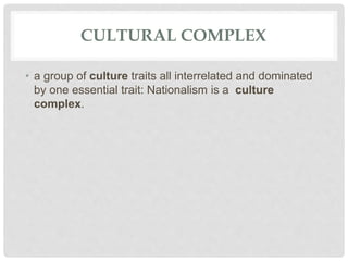 Culture Complexes Examples